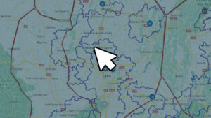 Carte de la radio numérique DAB+ en France